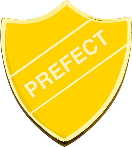 Download Prefect-hufflepuff - Yellow School Council Badges PNG Image ...