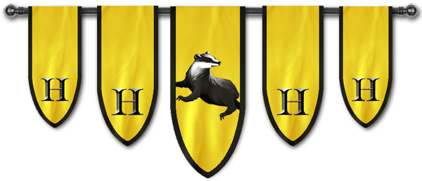 Hufflepuff Banner - Hogwarts Banner - Free Transparent PNG Download ...