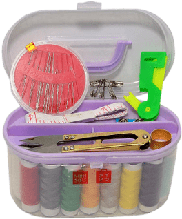 Download Sewing Kit In Plastic Holder - Sewing PNG Image with No ...