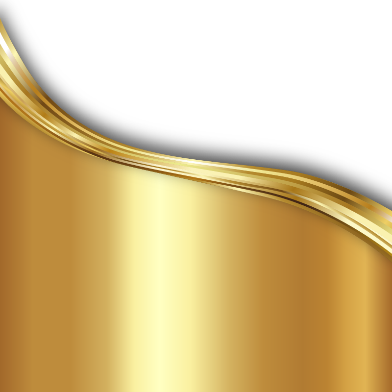 Golden Line Png - Invitation Golden Background - Free Transparent PNG ...