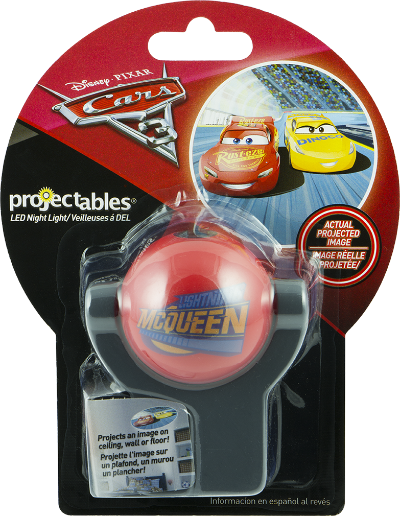 Projectables Disney/pixar Cars Led Plug-in Night Light, - Disney/pixar ...