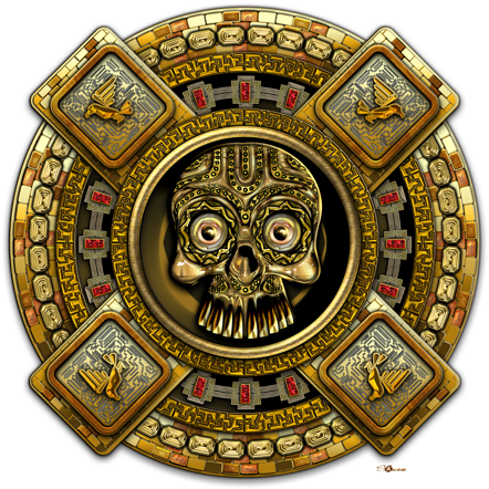 Mictlantecuhtli Aztec God Of Death - Aztec God Of Death Symbol - Free ...