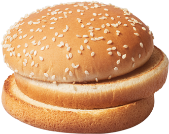 Download Big Mac® Bun - Mcdonalds Big Mac Bun PNG Image with No ...