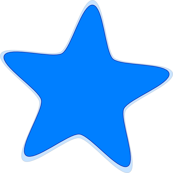 Download Iiii Clipart Star - Light Blue Star Clip Art PNG Image with No ...