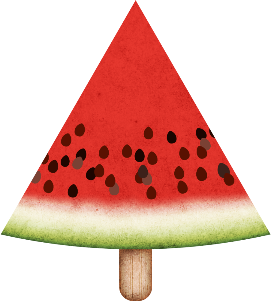 Download Watermelon Vector Png Download - Watermelon Triangle With ...