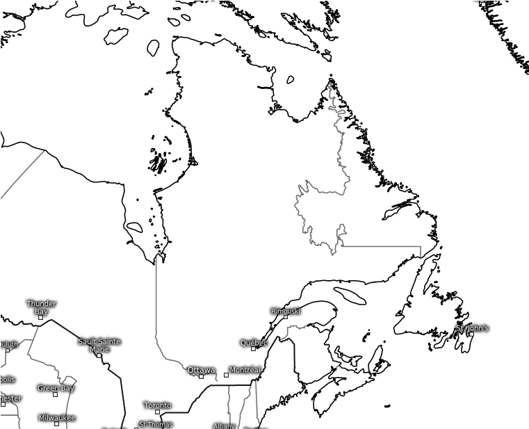 Download Blank Map Of Quebec PNG Image with No Background - PNGkey.com