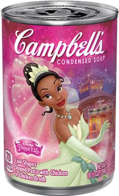 Disney Princess Tiana Soup - Campbell Disney Princess Soup - Free ...