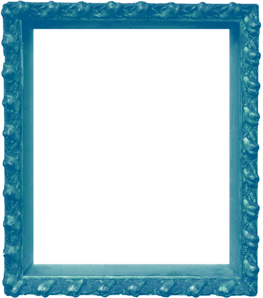 Download Blue Frame Download Transparent Png Image - Teal Picture Frame ...