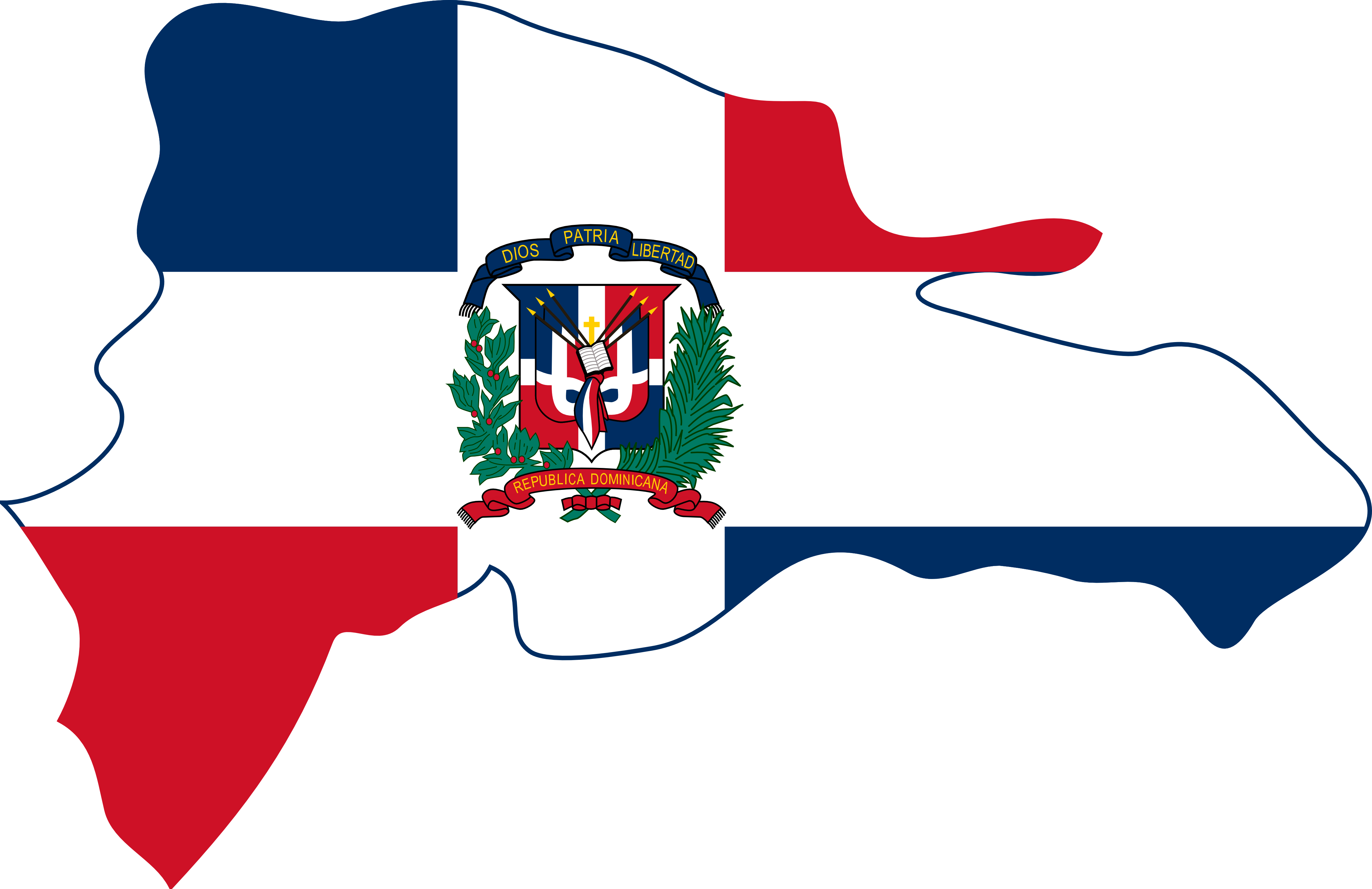 Download Dominican Republic Flag - Dominican Republic Island Flag PNG ...