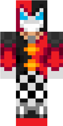 Download Alpha User - Demon Jester Minecraft Skin PNG Image with No ...