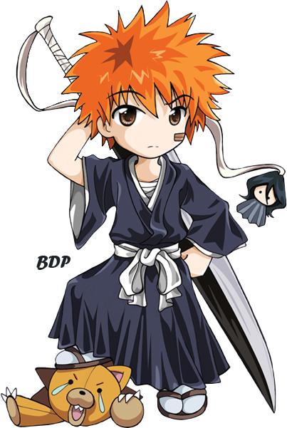 Download Ichigo - Ichigo Chibi PNG Image with No Background - PNGkey.com