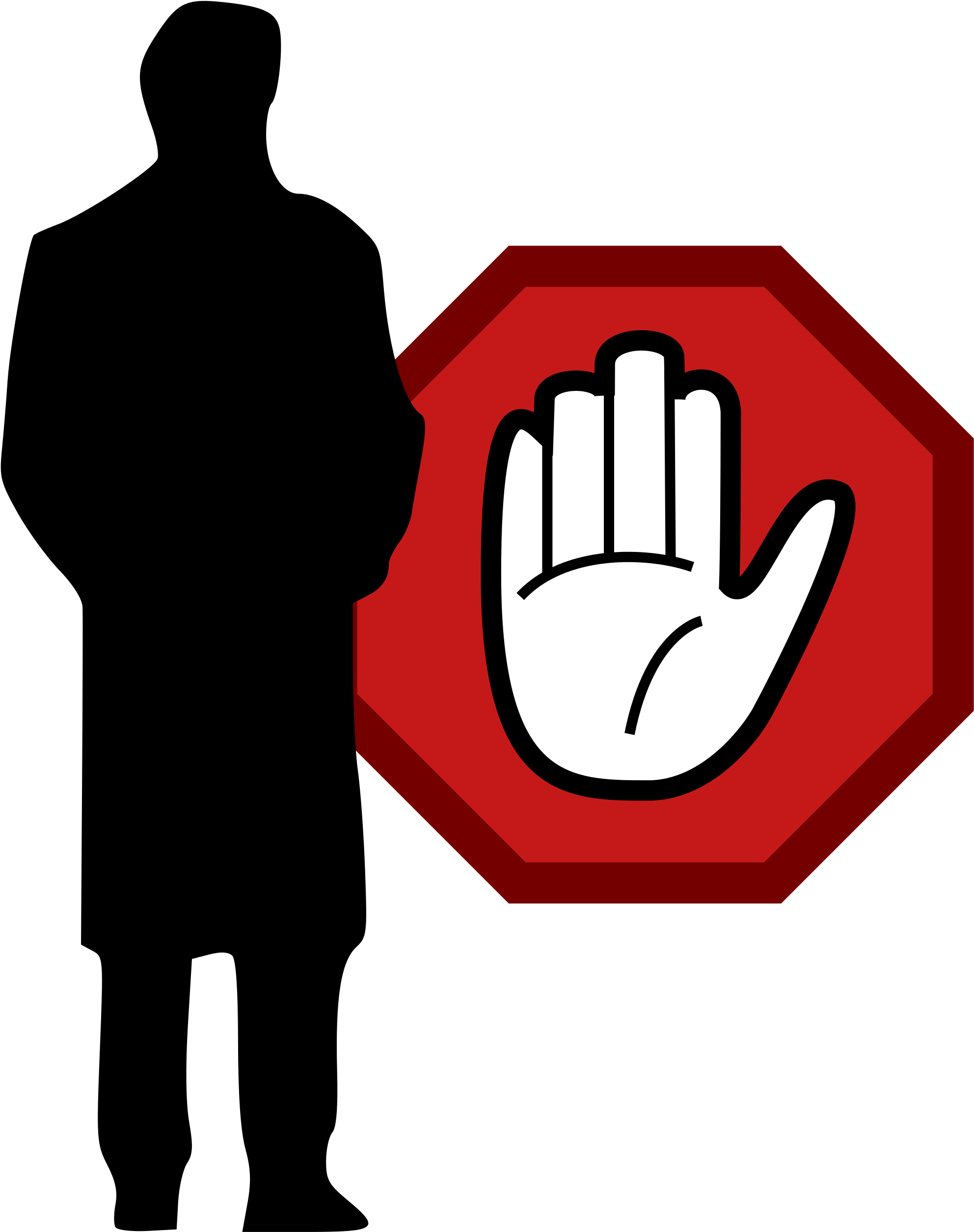 Download Open - Stop Hand PNG Image with No Background - PNGkey.com