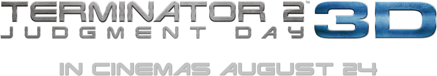 Judgement Day 3d - Terminator 2 Judgment Day Logo - Free Transparent ...