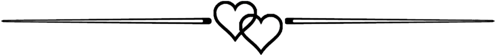 Download Cj Andrews' Two Hearts Divider - Heart Line Divider Png PNG ...