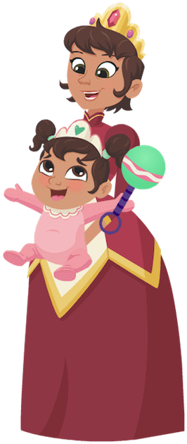 Download Nella The Princess Knight Queen Mom And Baby Norma - Nella The ...