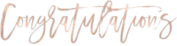 Congratulations - Calligraphy - Free Transparent PNG Download - PNGkey