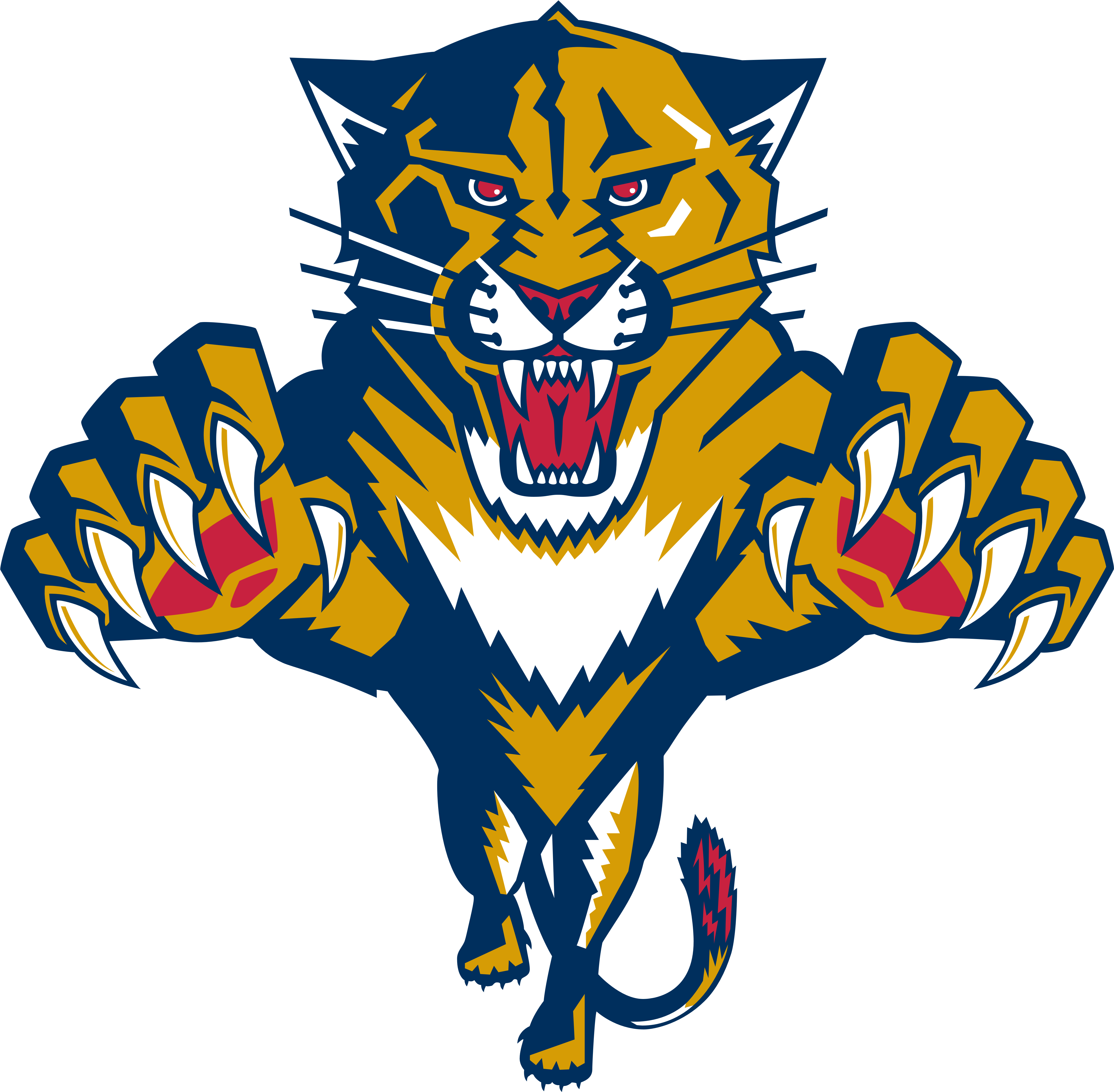 Florida Panthers Logo, Logotype, Emblem, Symbol - Nhl Panthers Logo Png ...