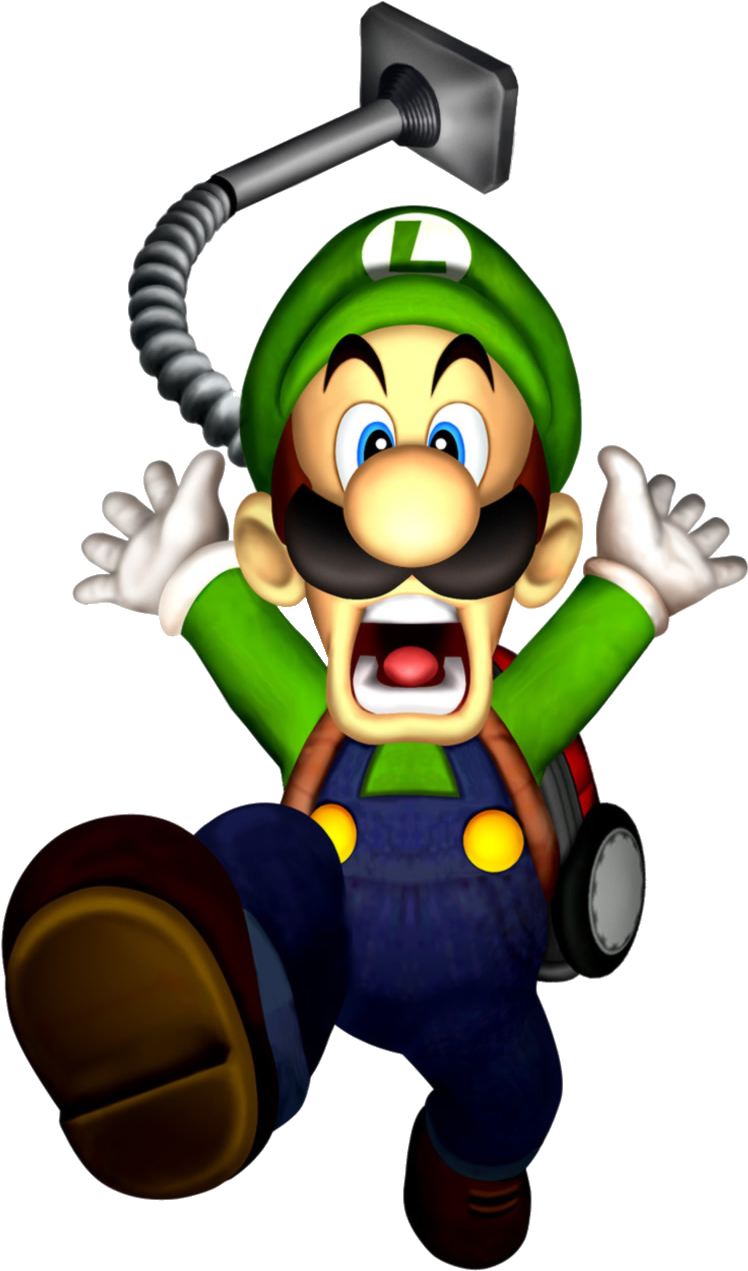 Luigi - Luigi Mansion - Free Transparent PNG Download - PNGkey