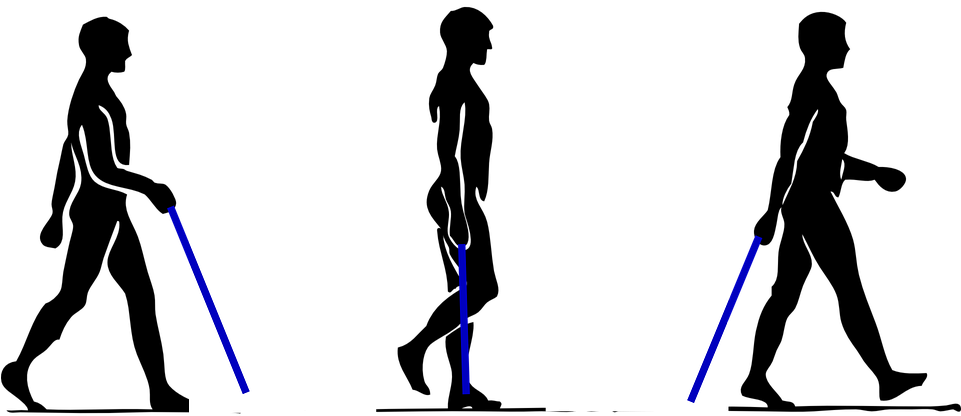 Download People,walking,walking Figure, - Walk With Walking Stick PNG ...