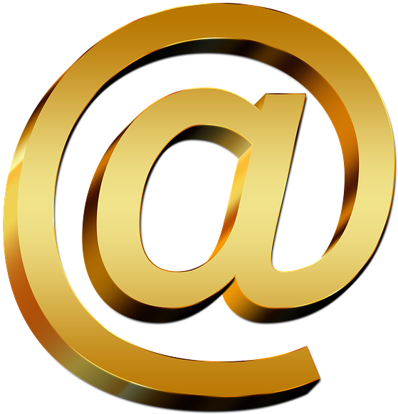Download Email Png - Email Logo Golden Png PNG Image with No Background ...
