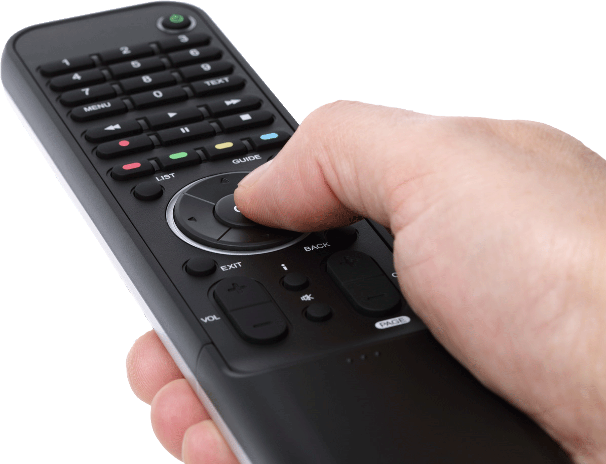 Download A Clearer Picture - Tv And Remote Png PNG Image with No ...