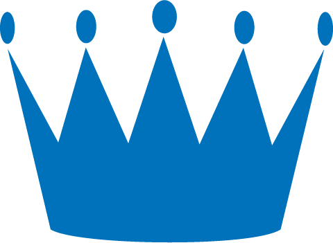 Blue King Crown Png
