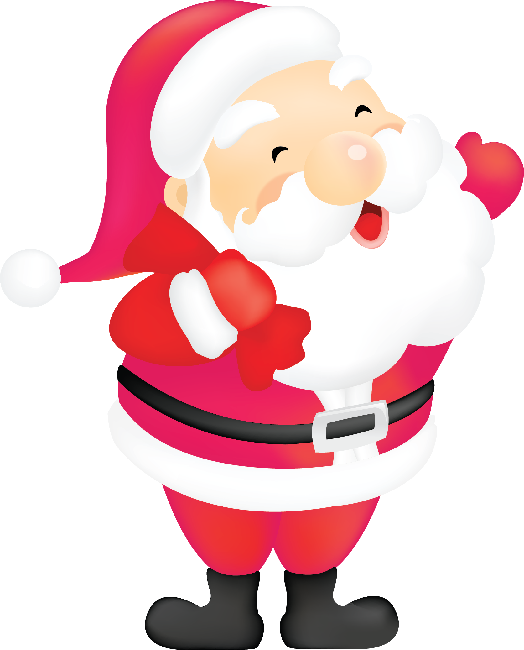Father Christmas Clipart - Free Christmas - Free Transparent PNG ...