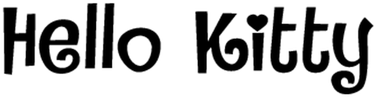 Hello Kitty Logo Font - Logo Hello Kitty Png - Free Transparent PNG ...