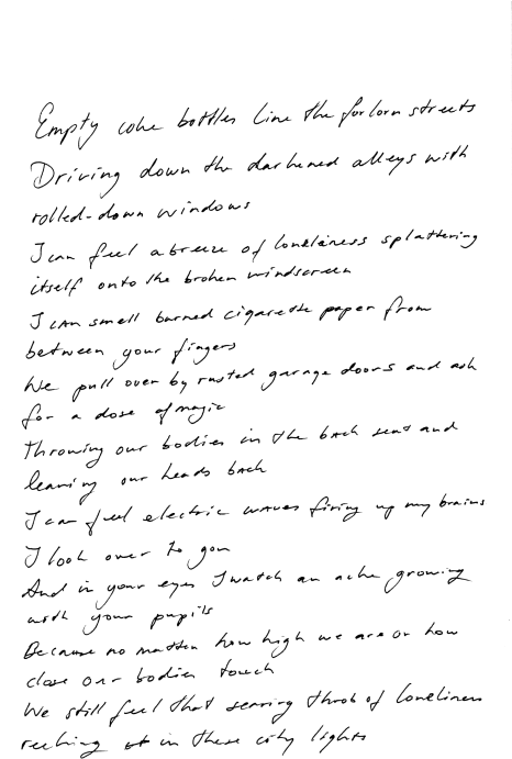 Download Handwritten Notes Png Banner Black And White Stock - Poetry ...