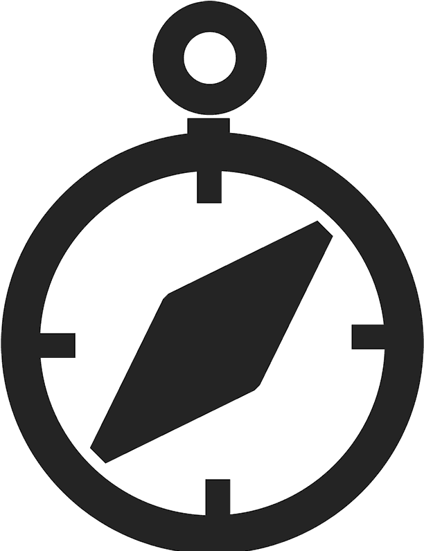 Download Simple Compass Stamp - Icons Dashboar Png PNG Image with No ...