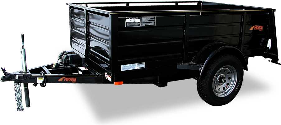 Download Utility Landscape Dump Trailer - Utility Dump Trailer PNG ...