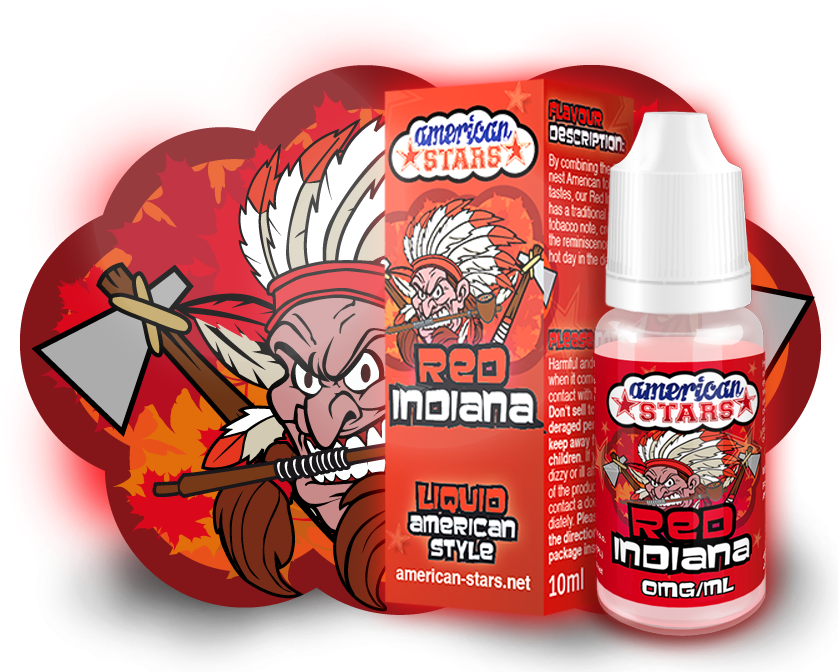 Download American Stars Red Indiana E-liquid - American Stars E Liquid ...