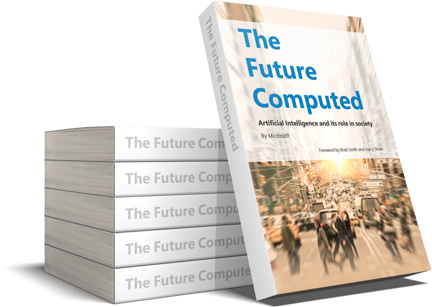Download Photo Of A Stack Of Books Entitled "the Future Computed" - Universal Language Vol 3 ...