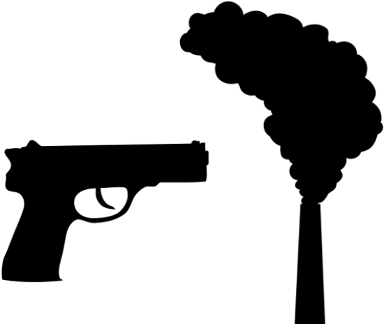 Smoking Guns Clipart