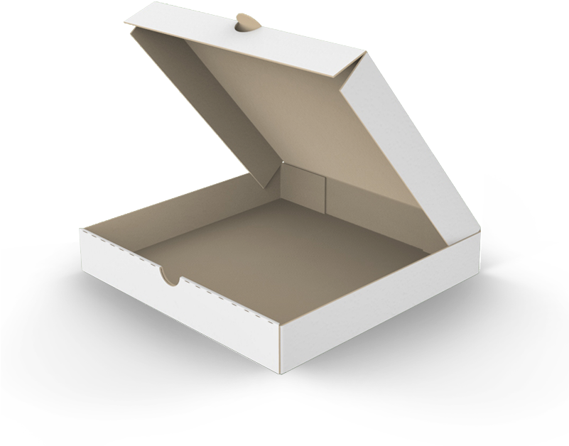 Customized Pizza Box - Blank Pizza Box Transparent - Free Transparent ...
