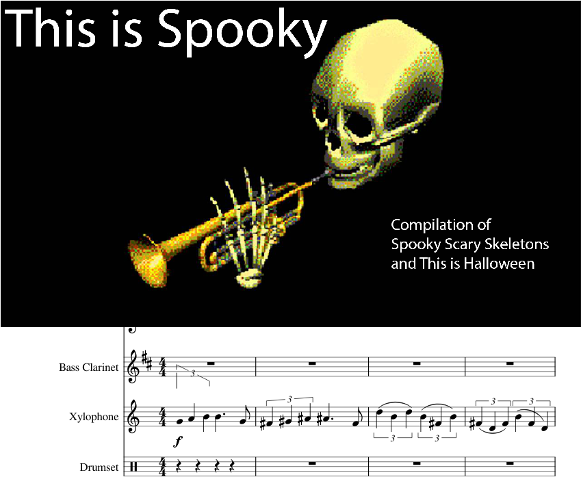 Download This Is Spooky Sheet Music Composed By Arr - Youve Been ...