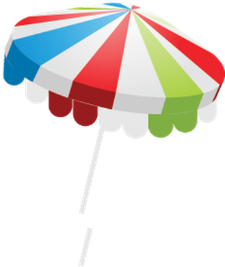 Download Summer Beach Set - Umbrella Clipart Png Gif Beach PNG Image ...
