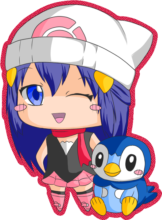 Download Mudkip Is Surprised By Nom Nom Ninja Sheep On Deviantart - Chibi Misty Pokemon PNG ...