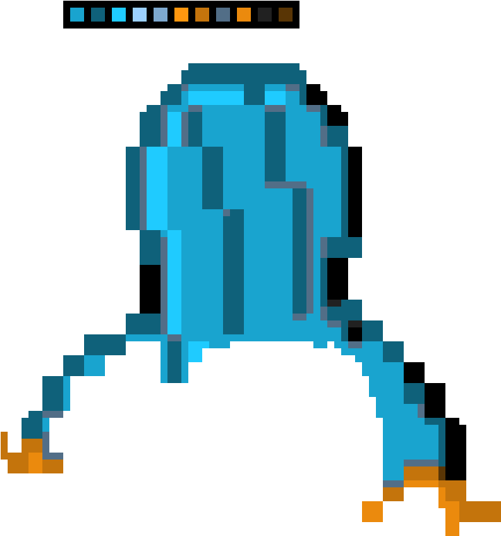 Download Mudkip - 8 Bit Mega Man Helmet PNG Image with No Background ...