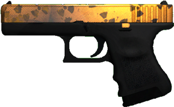 Download No Caption Provided - Glock 17 Cs Go PNG Image with No ...