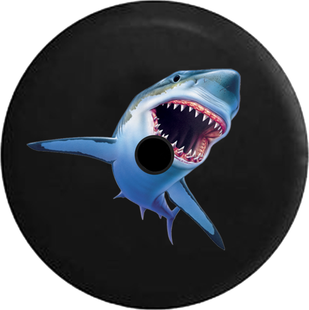 Download Jeep Wrangler Jl Backup Camera Great White Shark Attack ...