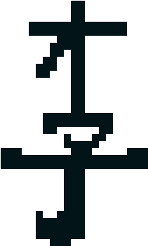 Download Japanese Kanji For Dragon - Japanese Kanji Pixel Art PNG Image ...