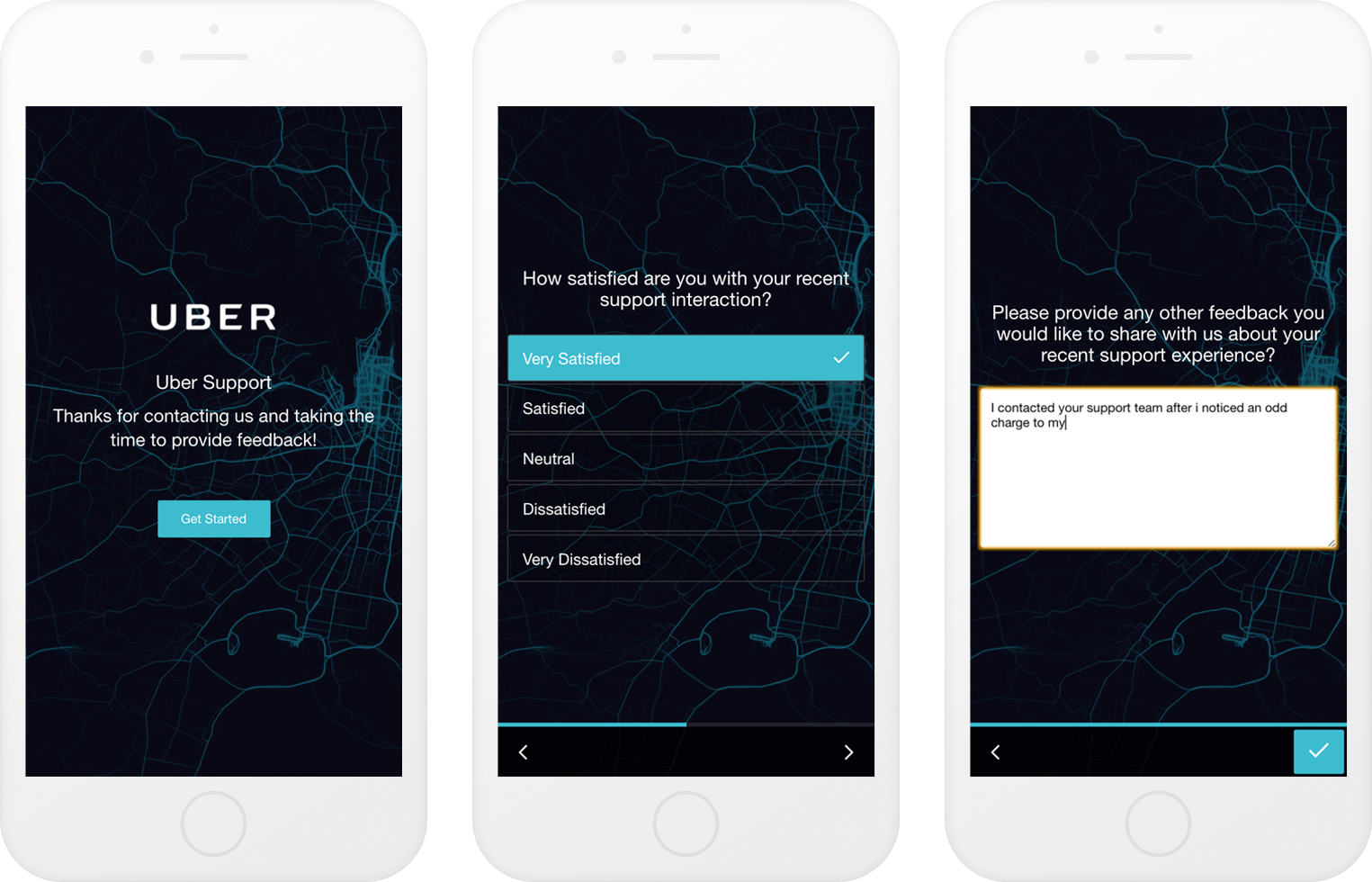 Getfeedback Customer Satisfaction Survey Software Example - Uber Nps ...