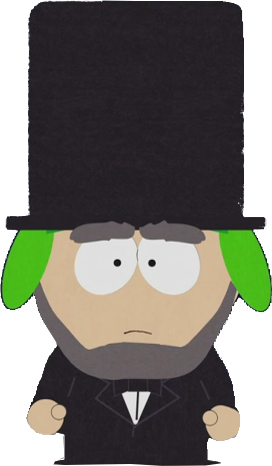 Download Abraham Lincoln Kyle - Cartoon PNG Image with No Background ...