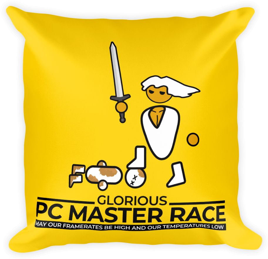 Download Pc Master Race Pillow - Pc Master Race PNG Image with No ...