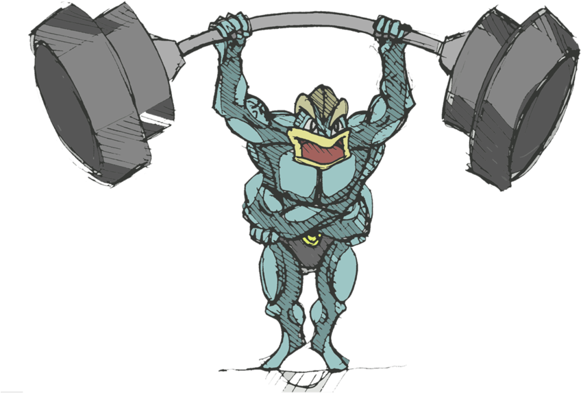 Pc Master Race - Machamp Bodybuilding - Free Transparent PNG Download ...