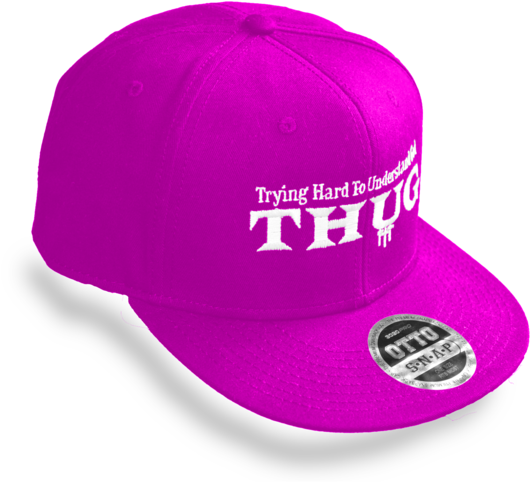 Pink Thug Snapback Hat - Baseball Cap - Free Transparent PNG Download ...