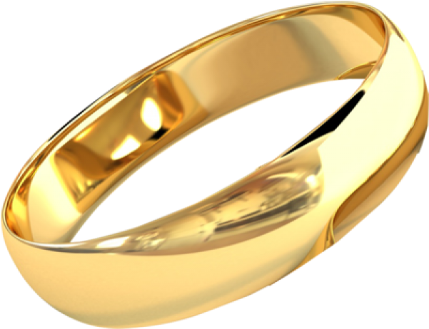 Gold Ring Wedding - Pure Gold Ring Png - Free Transparent PNG Download ...
