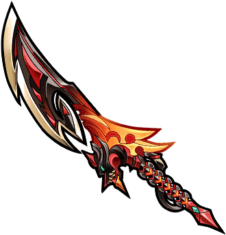 Download Fire Drake Sword - Unison League Fire Sword PNG Image with No ...