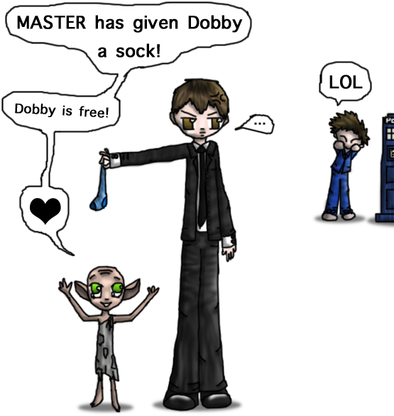 Download Dobby Is Free - Dobby Through The Movies PNG Image with No ...